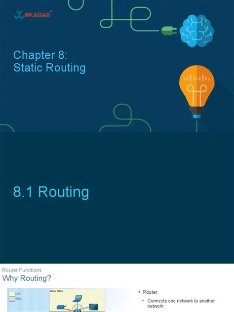 Static Routing Fundamentals | PDF | Router (Computing) | Routing