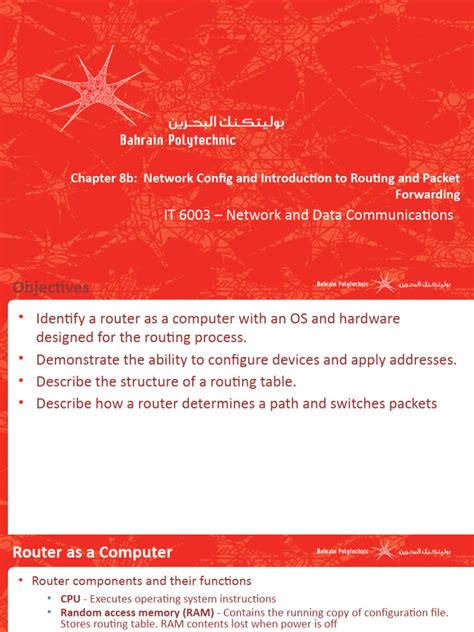 Chapter 8b Router Config Pdf Router Computing Computer Network