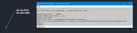 REQUIRE LISP 3 IN 1 FOR XYZ COORDINATES WITH LEADER AutoLISP Visual LISP DCL AutoCAD Forums