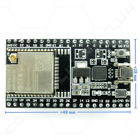 Модуль esp32 wrom 32u devkit v4 38 pin ціна 539 грн — prom ua id