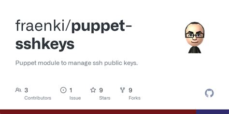 GitHub Fraenki Puppet Sshkeys Puppet Module To Manage Ssh Public Keys