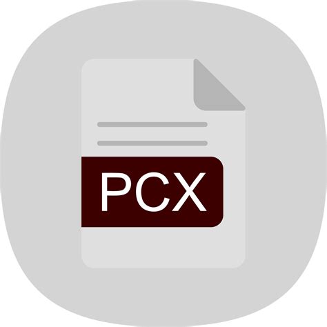 pcx file format flat curve icon design 43782762 vector art at vecteezy