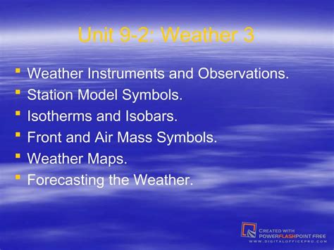 PPT PowerPoint Presentation Weather PowerPoint Presentation Free