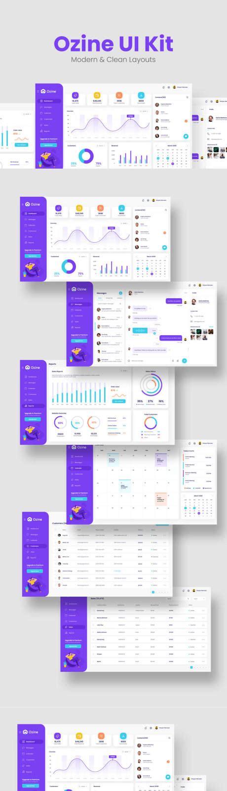 数据可视化大屏sketch其他设计素材海报模板免费下载 享设计