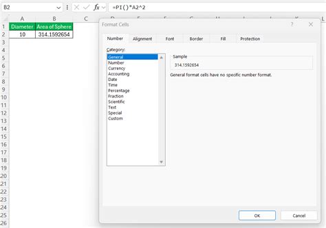 The Ultimate Guide To Surface Area Of Sphere With Excel Formulas
