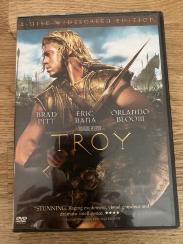 Troy (DVD, 2005, 2-Disc Set, Widescreen) Brad Pitt, Eric Bana, Orlando Bloom | eBay