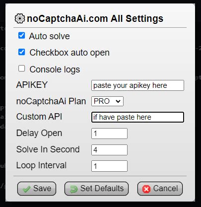 GitHub NoCaptchaAi HCaptchaSolver User Js HCaptcha Solver Tampermonkey Script