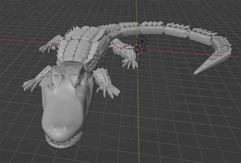 Archivo 3d Gratis Aligátor Articulado・modelo Para Descargar Y Imprimir