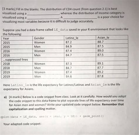 Solved Marks Link Each Dplyr Function To The Most Chegg