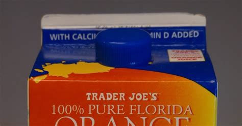 Exploring Trader Joes Trader Joes 100 Pure Florida Orange Juice Not