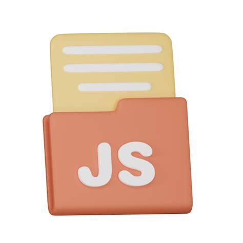 Js File 3d Icon Premium Ai Generated Image