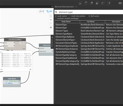 How Do I Retrieve Type Parameters Revit Dynamo