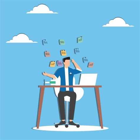 100 Too Many Tasks Stock Illustrations Graphiques Vectoriels Libre De