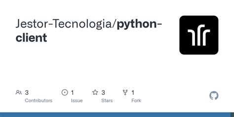 Github Jestor Tecnologiapython Client