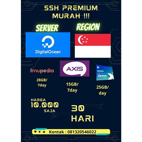 Jual Ssh Wspremium Trojan Vmess V2ray Openwrt Shopee Indonesia