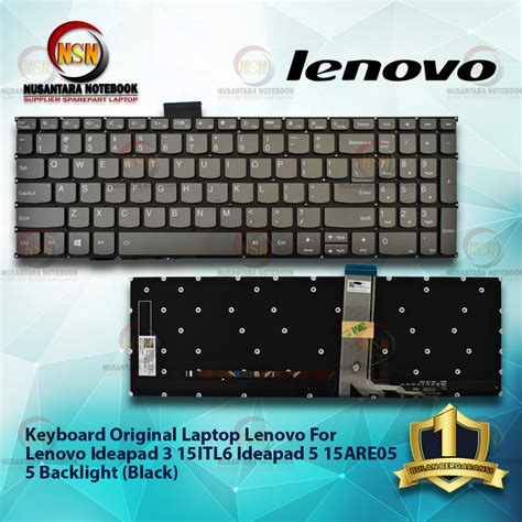 Jual Keyboard Original Lenovo Ideapad Itl Ideapad Are Itl Backlight Black