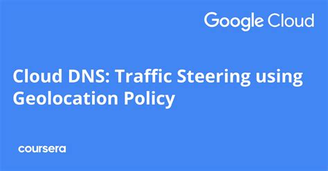 Cloud DNS Traffic Steering Using Geolocation Policy