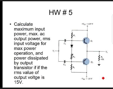 Solved HW Ver V HE C Calculate Maximum Input Chegg Com