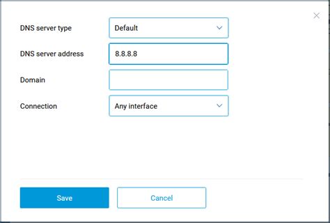 Additional DNS Servers Keenetic