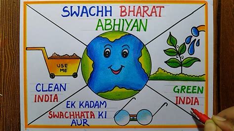 11 Swachh Bharat Posters Ideas Poster Drawing India 51 Off