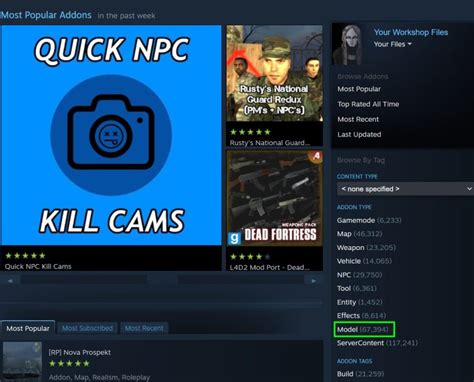 How To Add Player Models To The Garry S Mod Server Godlike