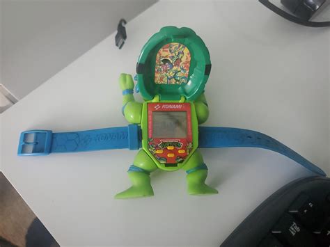 Selling 1991 Tmnt Konami Wrist Game R Tmnt