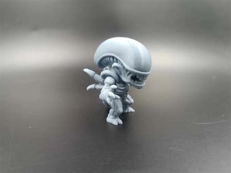 Alien Xenomorph Chibi Toy Figurine By Drakeforge3d Makerworld