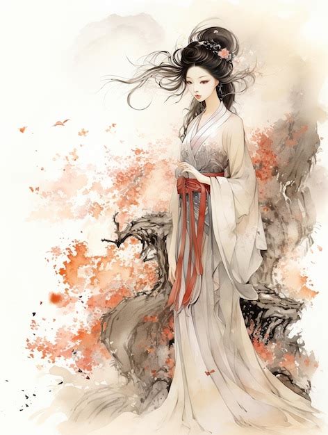 Premium Ai Image Female Warrior Illustration