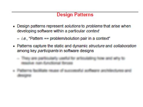 Solution Software Architecture Notes Analysis Patterns Frameworks