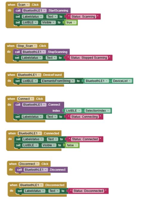 I Am Only Making An App That Connects Bluetooth Mit App Inventor Help