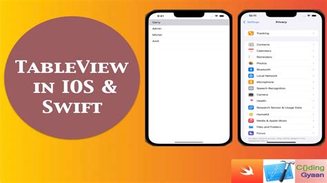 How Use TableView In IOS IOS Xcode Swift YouTube