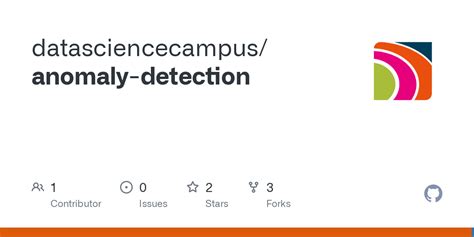 github datasciencecampus anomaly detection