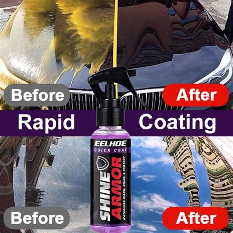 세라믹 자동차 코팅 페인트 케어 스프레이 나노 소수성 액체 왁스 퀵 코트 폴리시 폴리머 자동차 디테일링 자동차 청소 제품 Aliexpress