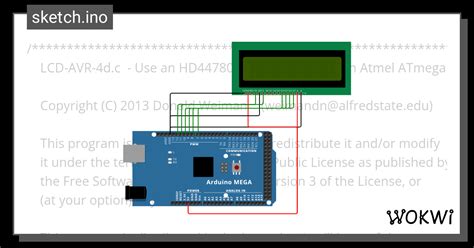 Lcd Baixo Nível Wokwi Esp32 Stm32 Arduino Simulator