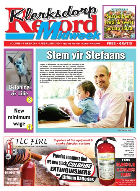 Klerksdorp Midweek February 06 2024 Digital DiscountMags Com