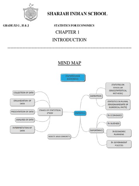 Statistics Chapter 1 Notes G H J Pdf Statistics Economics
