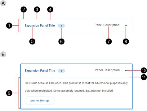 Expansion Panel Unified Ux Web Components Temenos