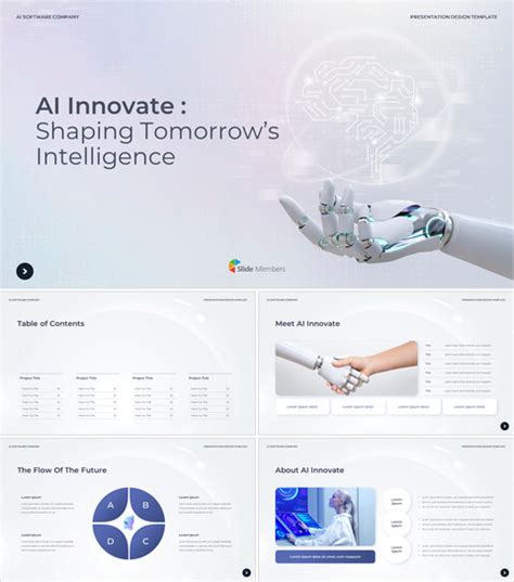 Ai 응용 프로그램 Ppt Templates Slide Members