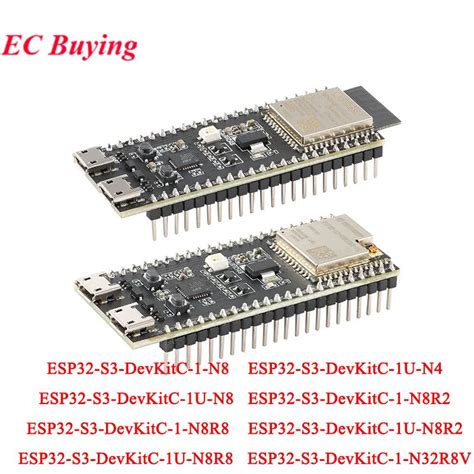 Esp32 S3 Devkitc 1 Esp32 S3 Devkitc 1u Development Board Esp32 S3 Esp32 S3 Wroom 1 N8r2 N8r8 N8