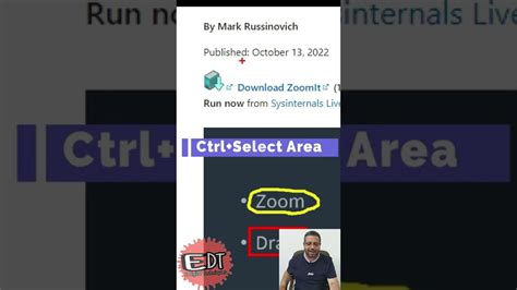 Microsoft Zoomit How To Use Zoomit Youtube