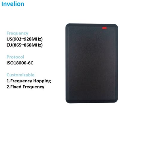 0 1 5M Long Range USB Desktop UHF RFID Reader Writer For Access Control System Free Demo