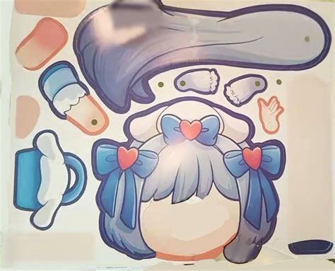 Cinnamaroll Paper Doll By Homeoftoys3 Bonecas De Papel Vintage