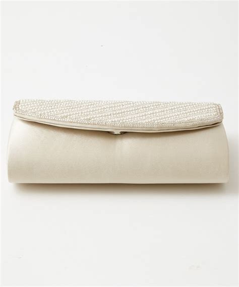 Aimer（エメ）の「ストライプビーズ刺繍クラッチバッグ（クラッチバッグ）」 Wear