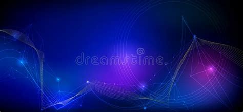 Abstract Internet Network Connection Design For Web Site Digital Data Communication Science And