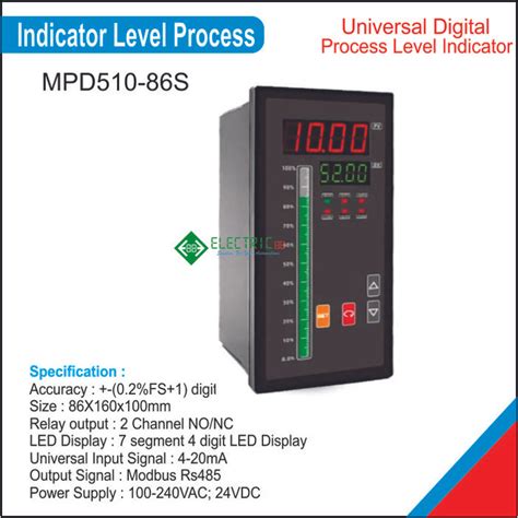Jual Indicator Level Process Modbus Rs485 Pid Controller Kota