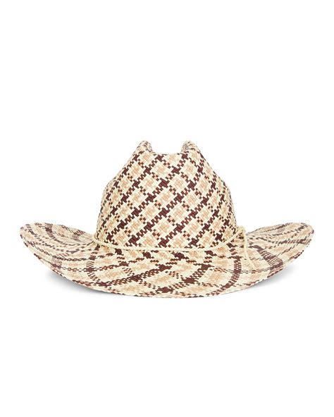 Clyde Rider Hat In Tan Brown Plait Fwrd