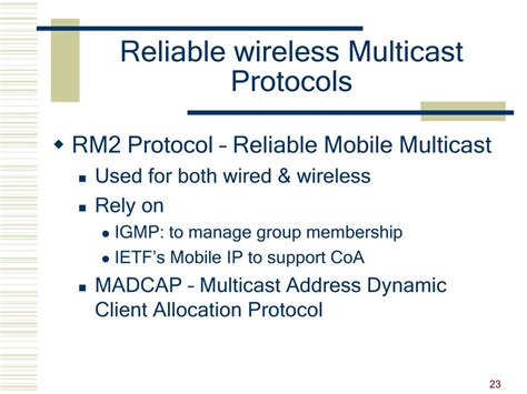 Ppt Multicast Wired To Wireless Powerpoint Presentation Free Download Id4786769