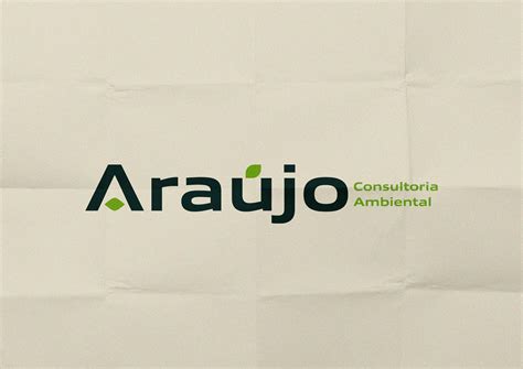 Identidade Visual Araújo Consultoria Ambiental Behance