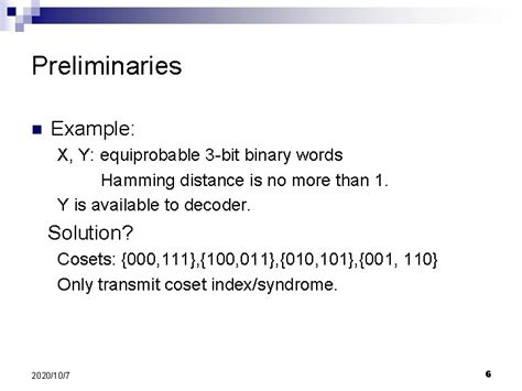 Distributed Source Coding Using Syndromes Discus Design And