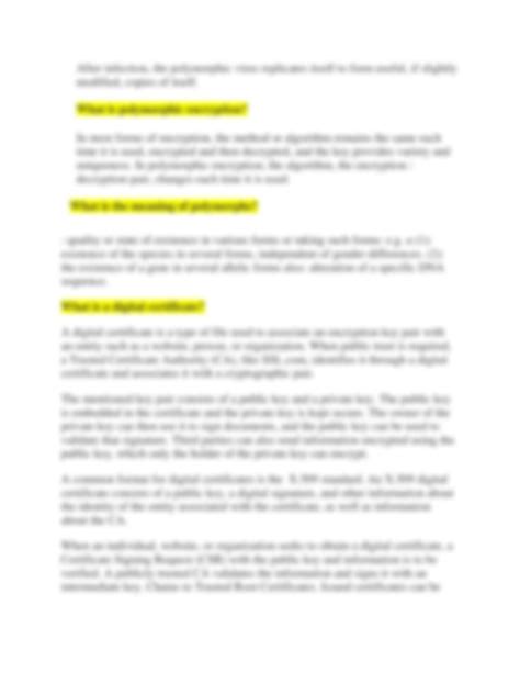 Solution What Is Computer Virus Polymorphic And Metamorphic Malware